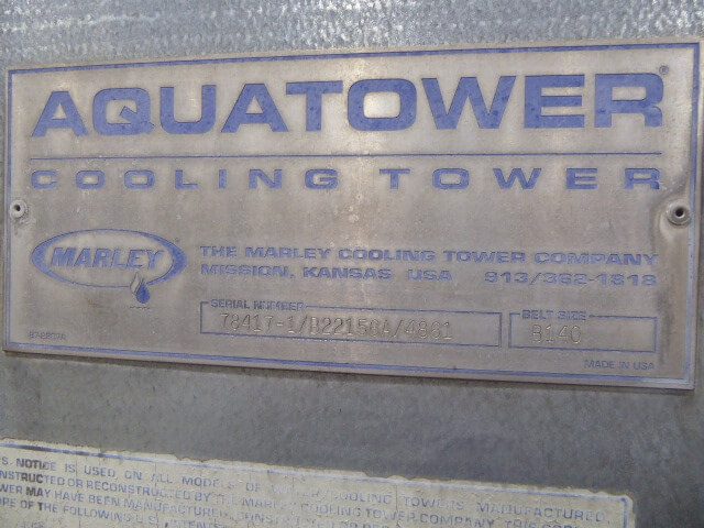 Marley Aquatower 80 Ton Cooling Tower C2103 | Ronatec
