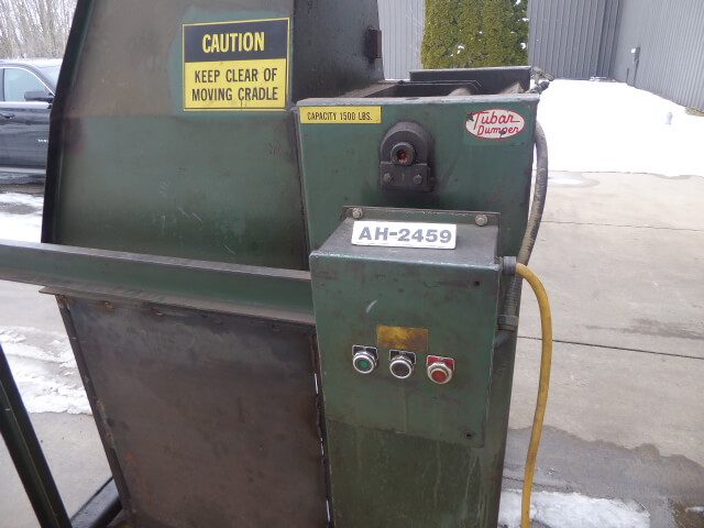 Tubar 1500 lb. Capacity Automatic Dumper AH2459 | Ronatec