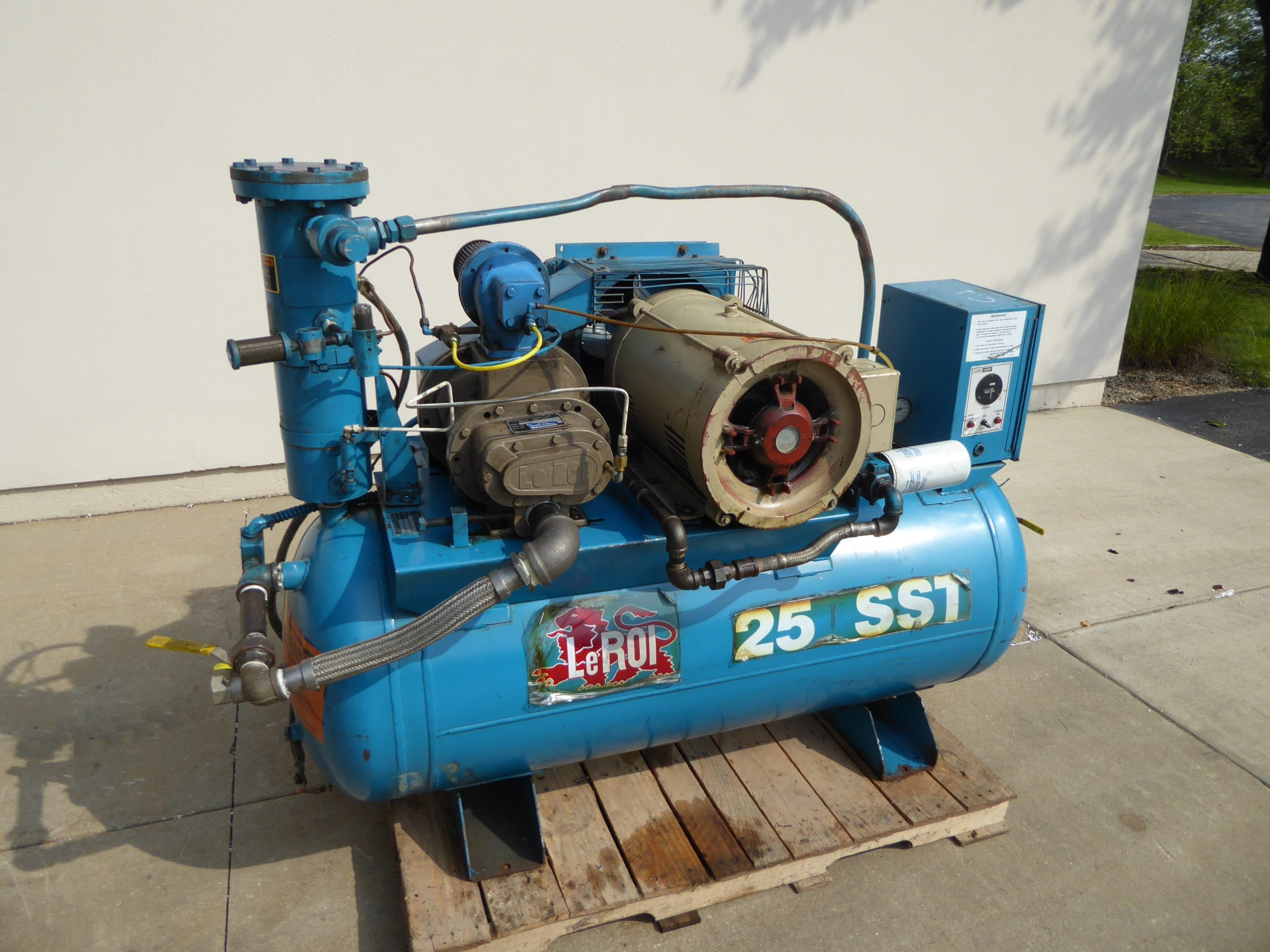 Used – Leroi 25 HP Air Compressor AC2036-Air Compressors | Ronatec