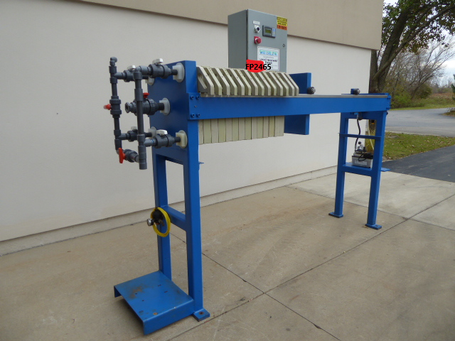 Waterlink 2 Cu’ Expandable To 4 Cu’ Air/Hydraulic Filter Press FP2465 ...