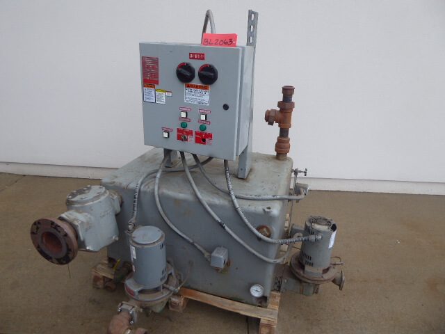 Bell & Gossett 3 HP Condensate Return Tank BL2063 | Ronatec