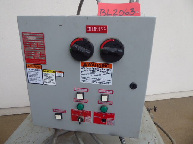 Bell & Gossett 3 HP Condensate Return Tank BL2063 | Ronatec