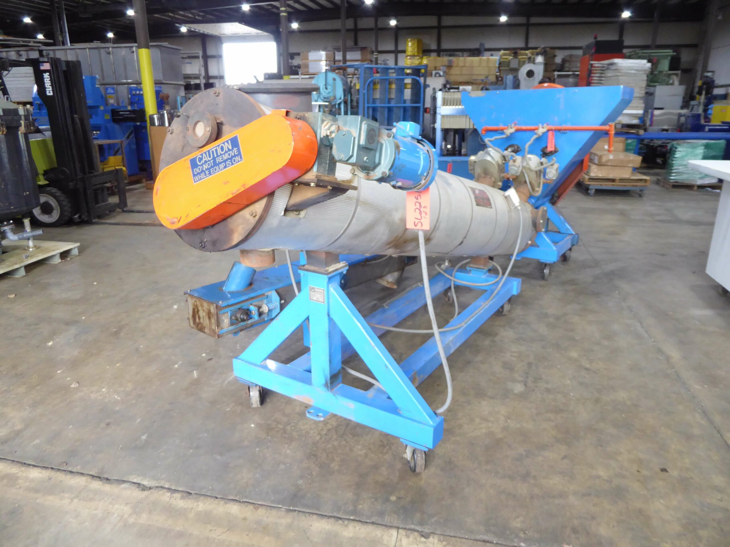 Used Sludge Dryer – Fenton Natural Gas Sludge Dryer SL2258 | Ronatec