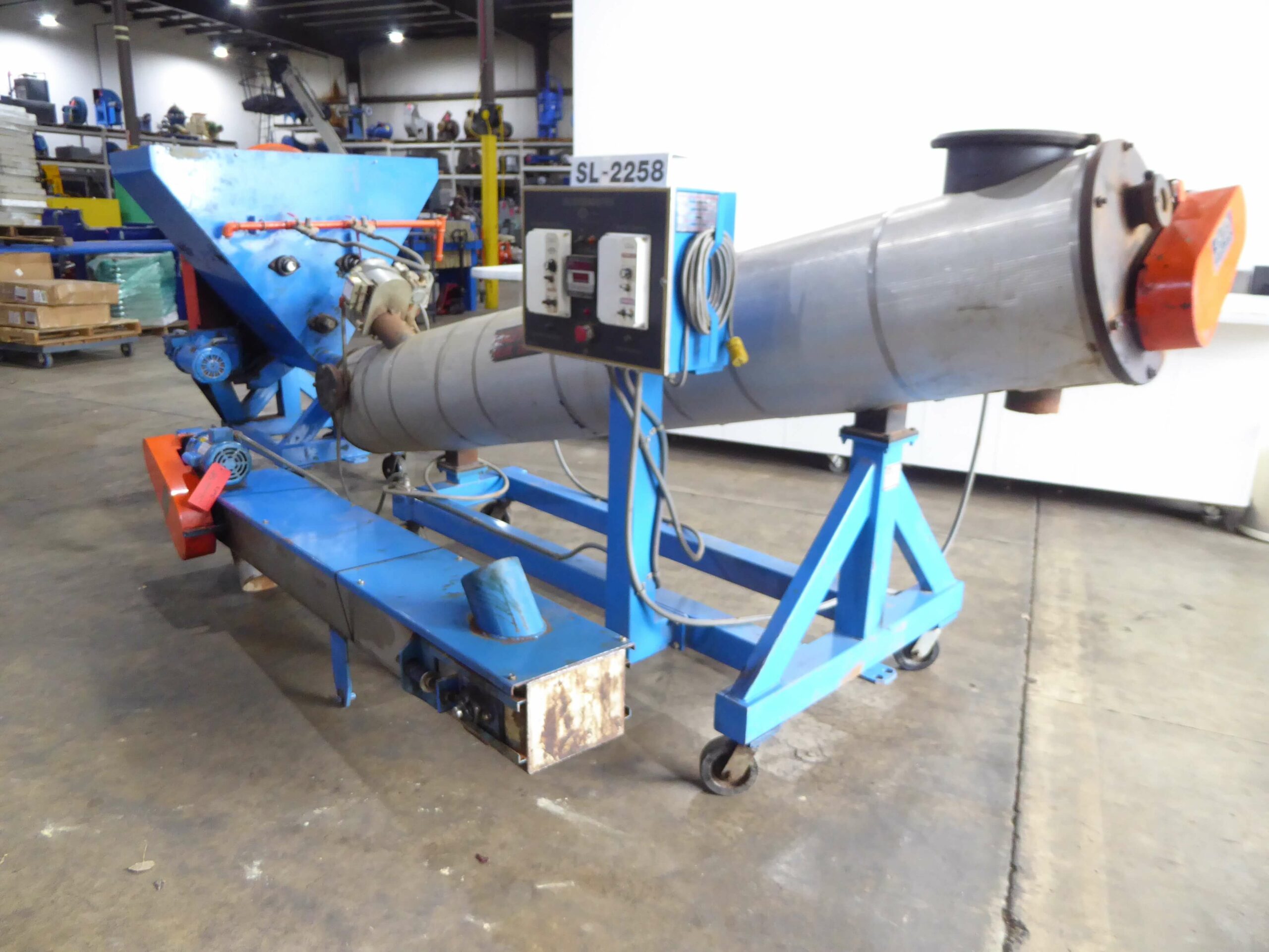 Used Sludge Dryer – Fenton Natural Gas Sludge Dryer SL2258 | Ronatec