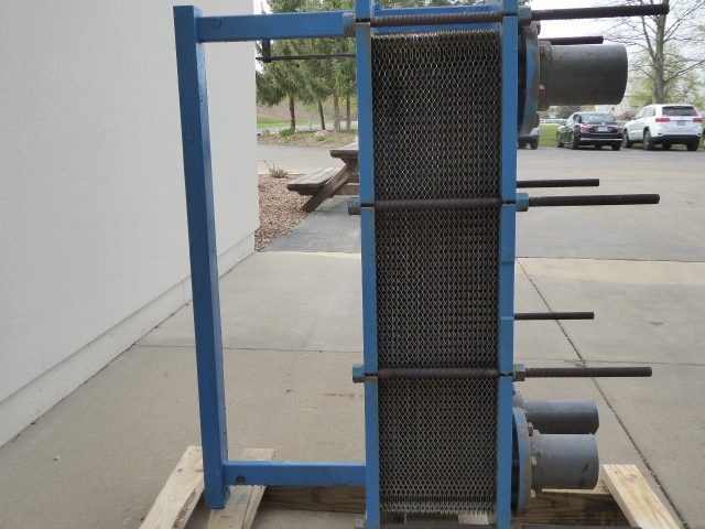 Used Heat Exchanger – Tranter Stainless Steel Model GCP-026N Heat ...