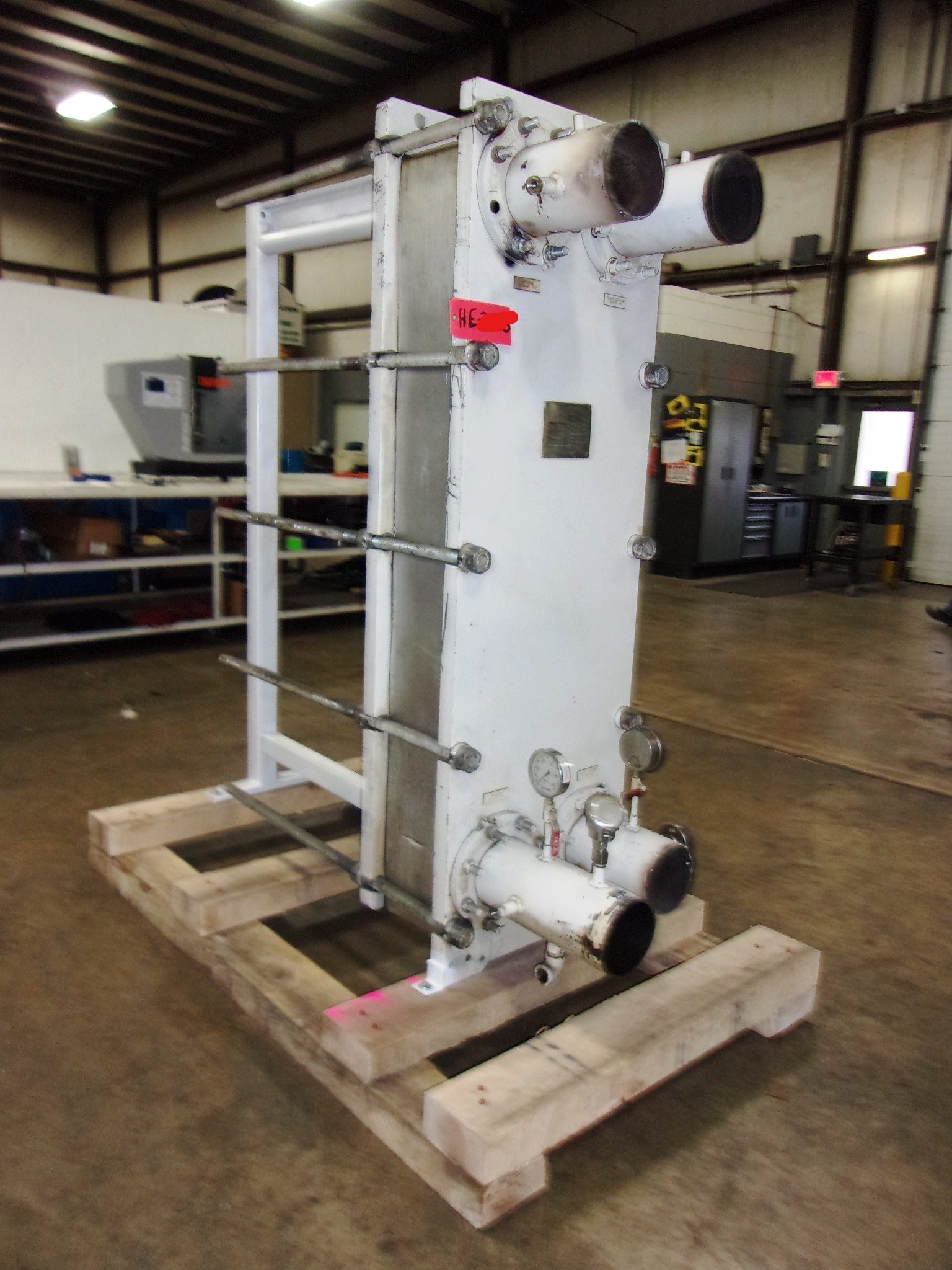 Used Heat Exchanger – API Stainless Steel Model STGM66 Heat Exchanger ...