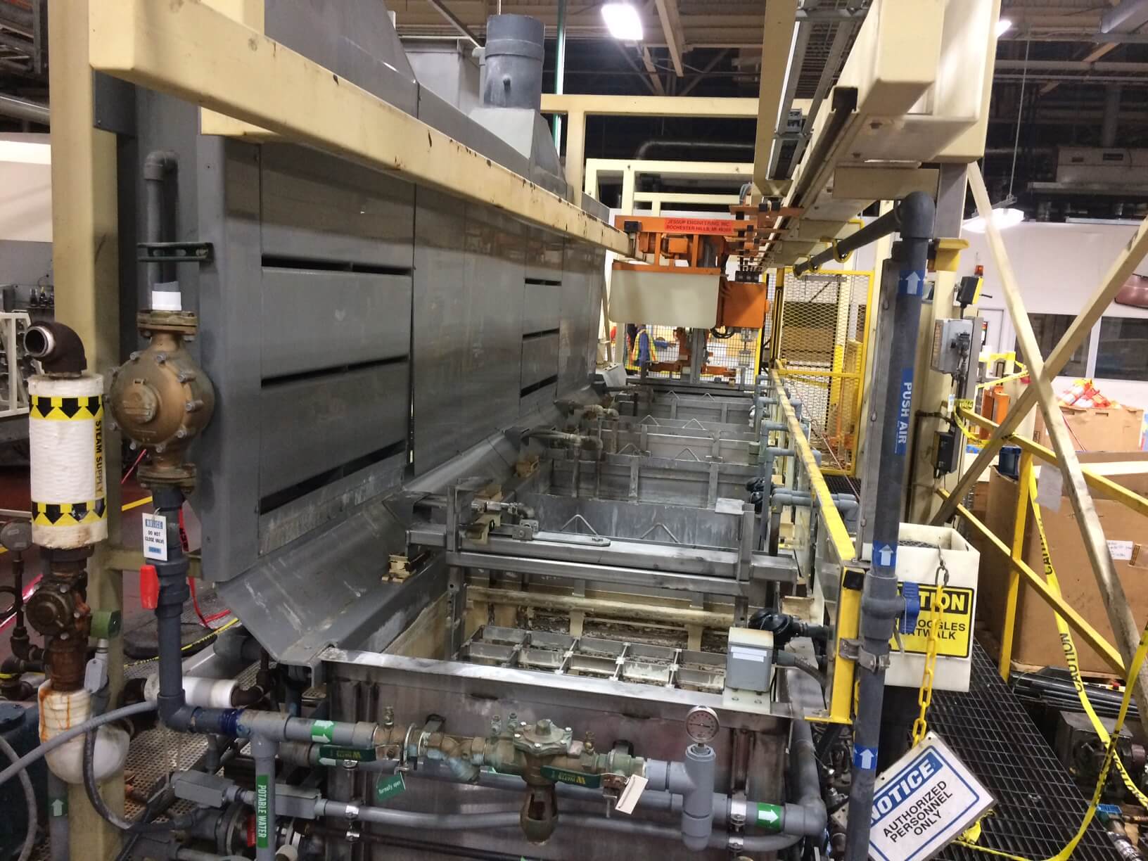 Jessup 10 Station Automatic Hoist Rack PL2139C | Ronatec