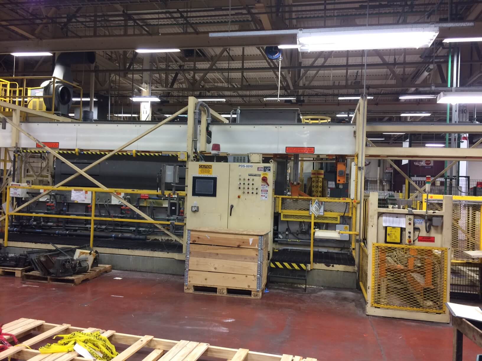 Jessup 10 Station Automatic Hoist Rack PL2139C | Ronatec