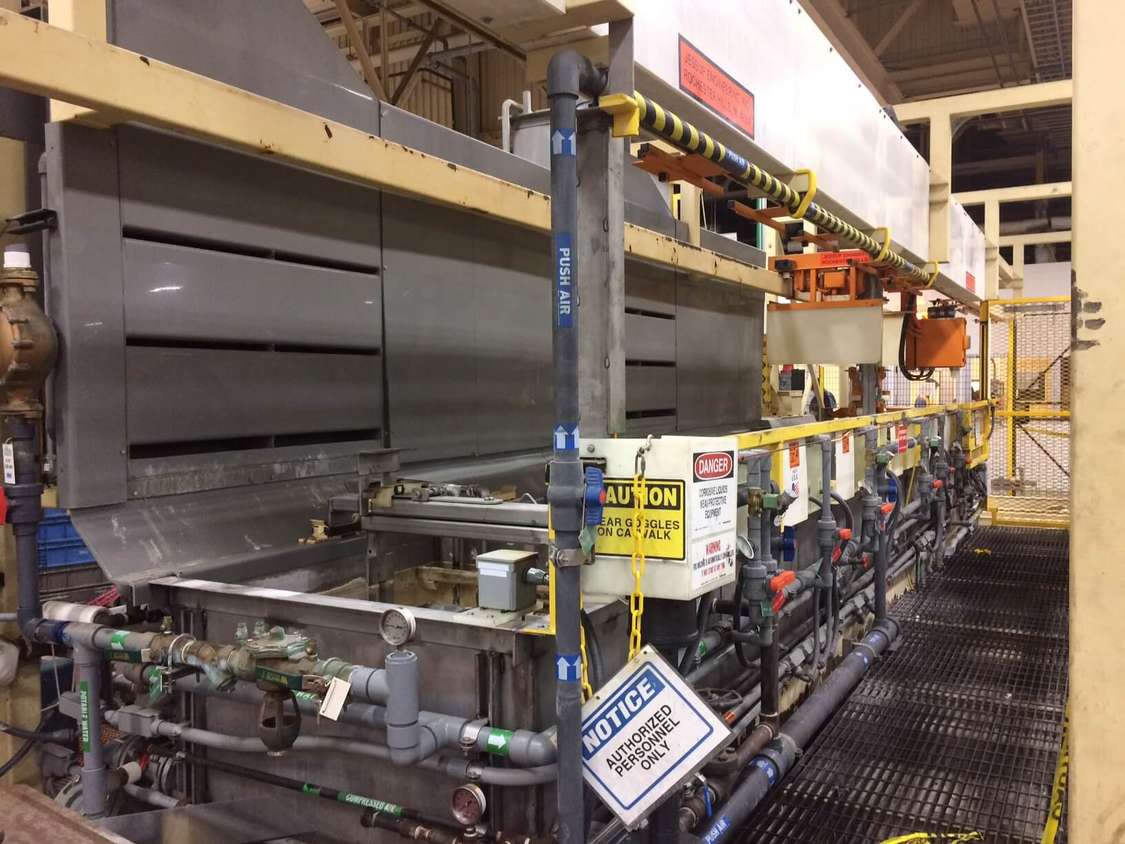 Jessup 10 Station Automatic Hoist Rack PL2139C | Ronatec