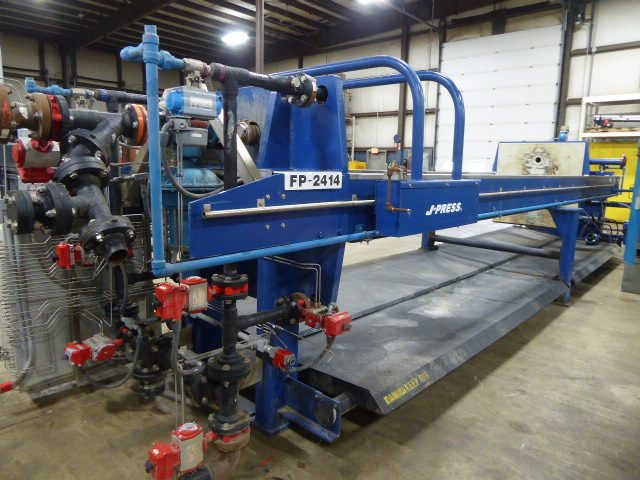 US Filter 100 Exp to125 Cu’ Air Over Hyd Filter Press FP2414 | Ronatec