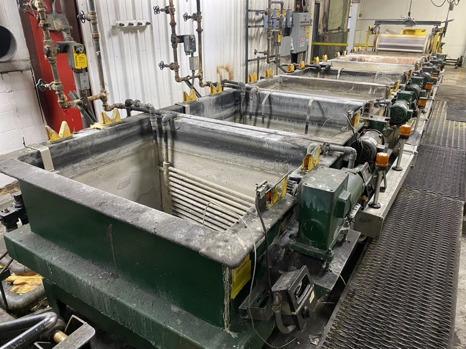 Used Plating Line – 7 Station Black Oxide Barrel Plating Line PL2138 ...