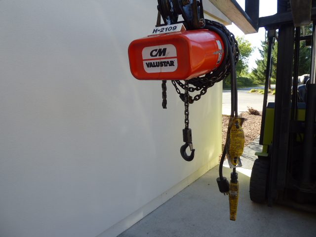 Used Hoist – CM Valustar 1 Ton Chain Hoist H2109-Hoists | Ronatec