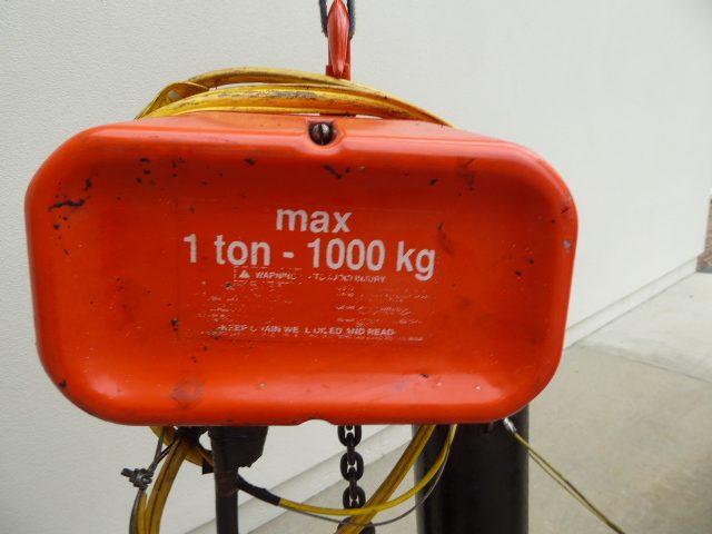 Used Hoist – CM Valustar 1 Ton Chain Hoist H2104-Hoists | Ronatec