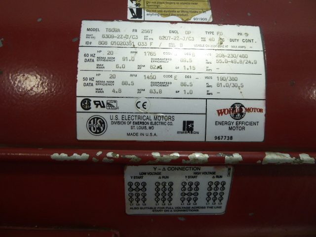 Bell & Gossett 20 HP Centrifugal Pump CP2224 | Ronatec