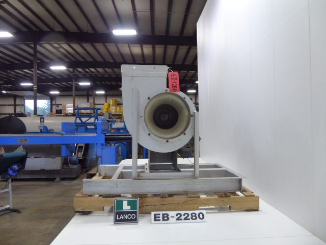 Used Exhaust Blower – New York Blower Style 1.5 HP Steel Exhaust Blower ...