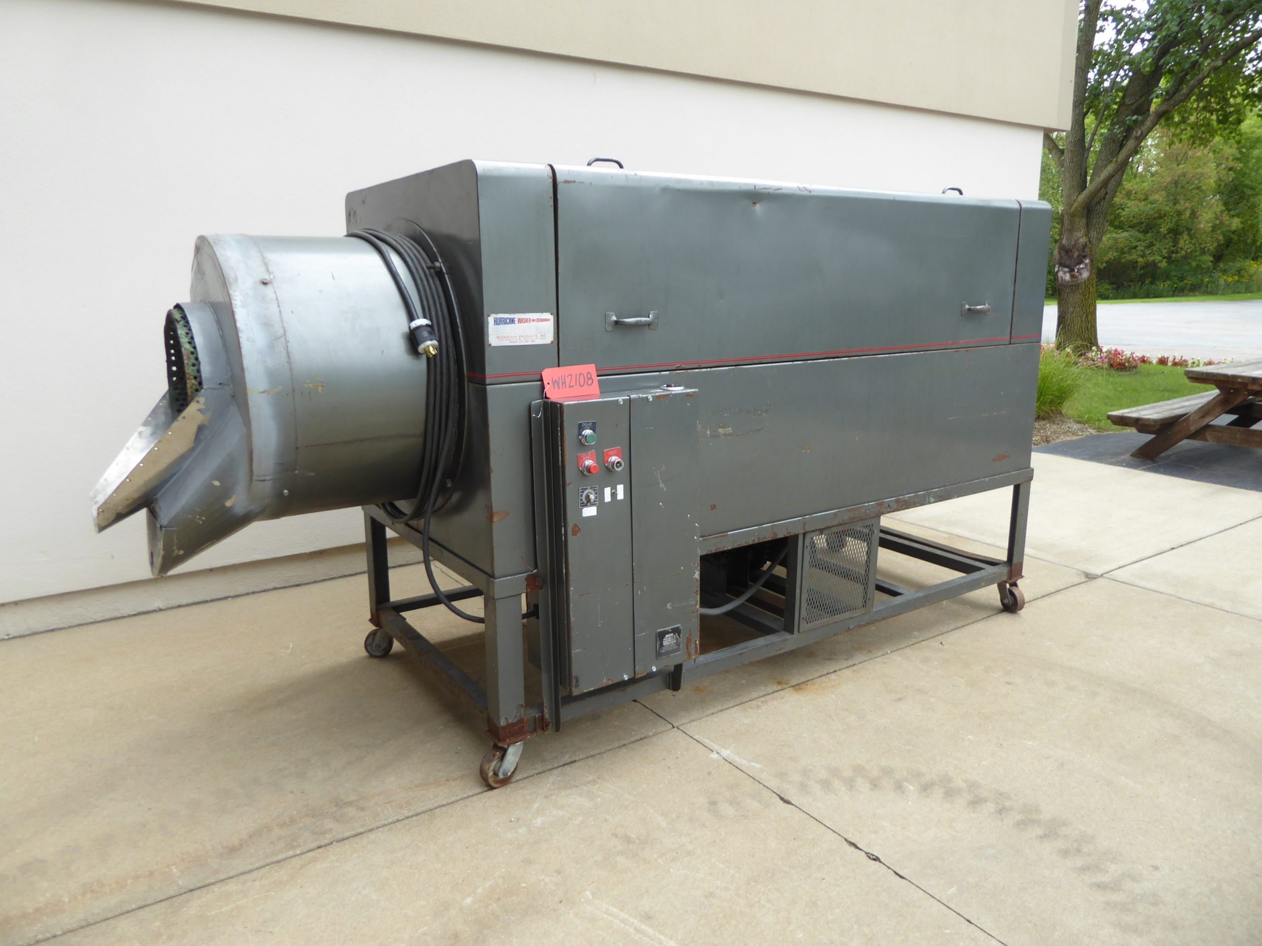 Used Washer – Hurricane Rotary Parts Dryer WH2108-Washers | Ronatec