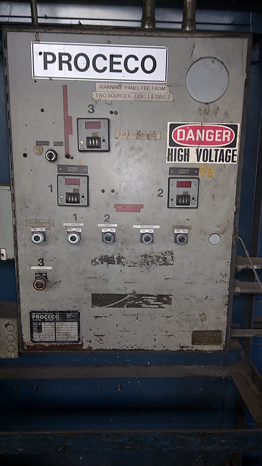 Proceco 3 Stage & Blow Off Washer WH2084C | Ronatec