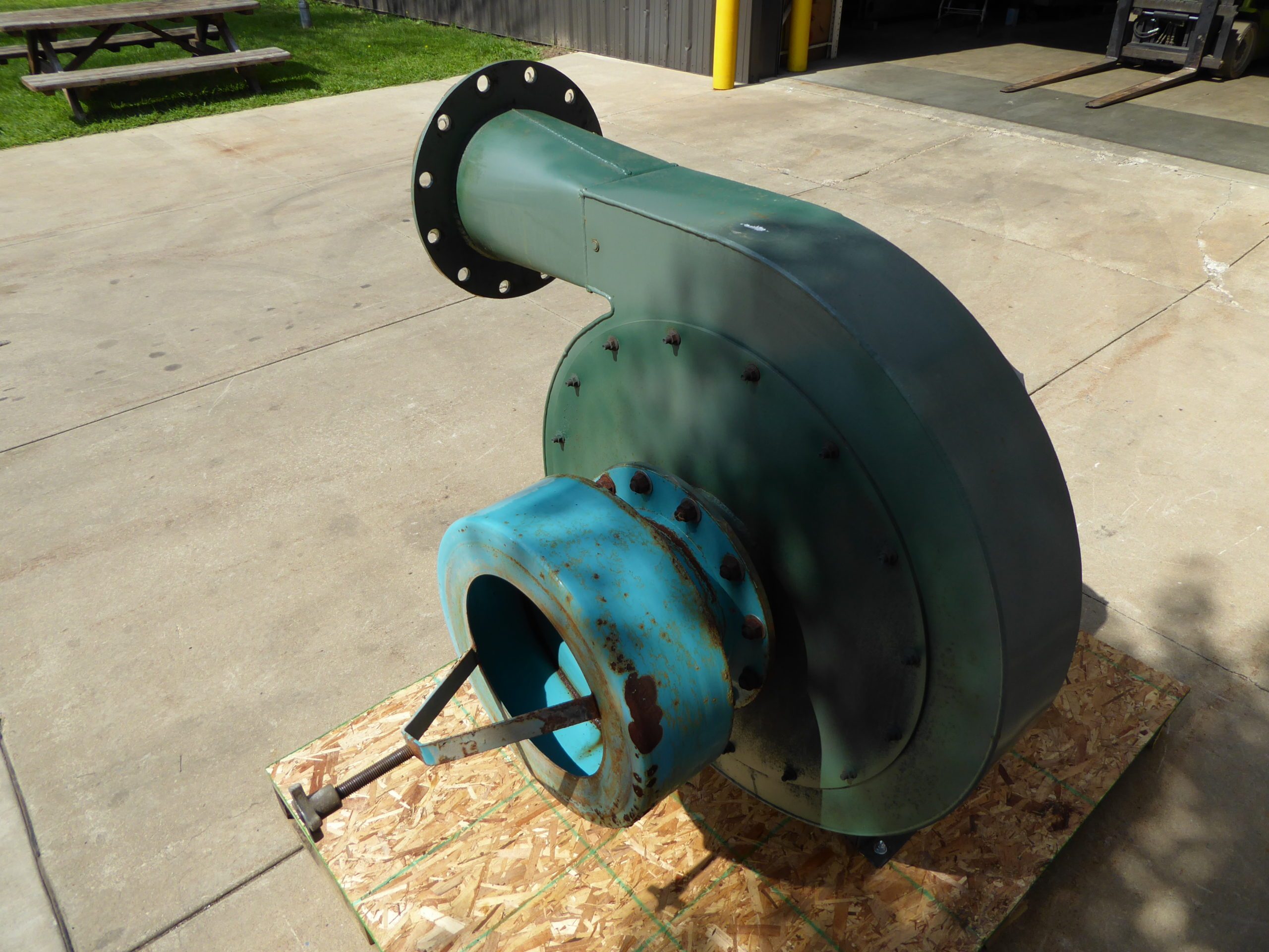Used Air Knife Blower – New York Blower 25 HP 480 Volt Air Knife Blower ...
