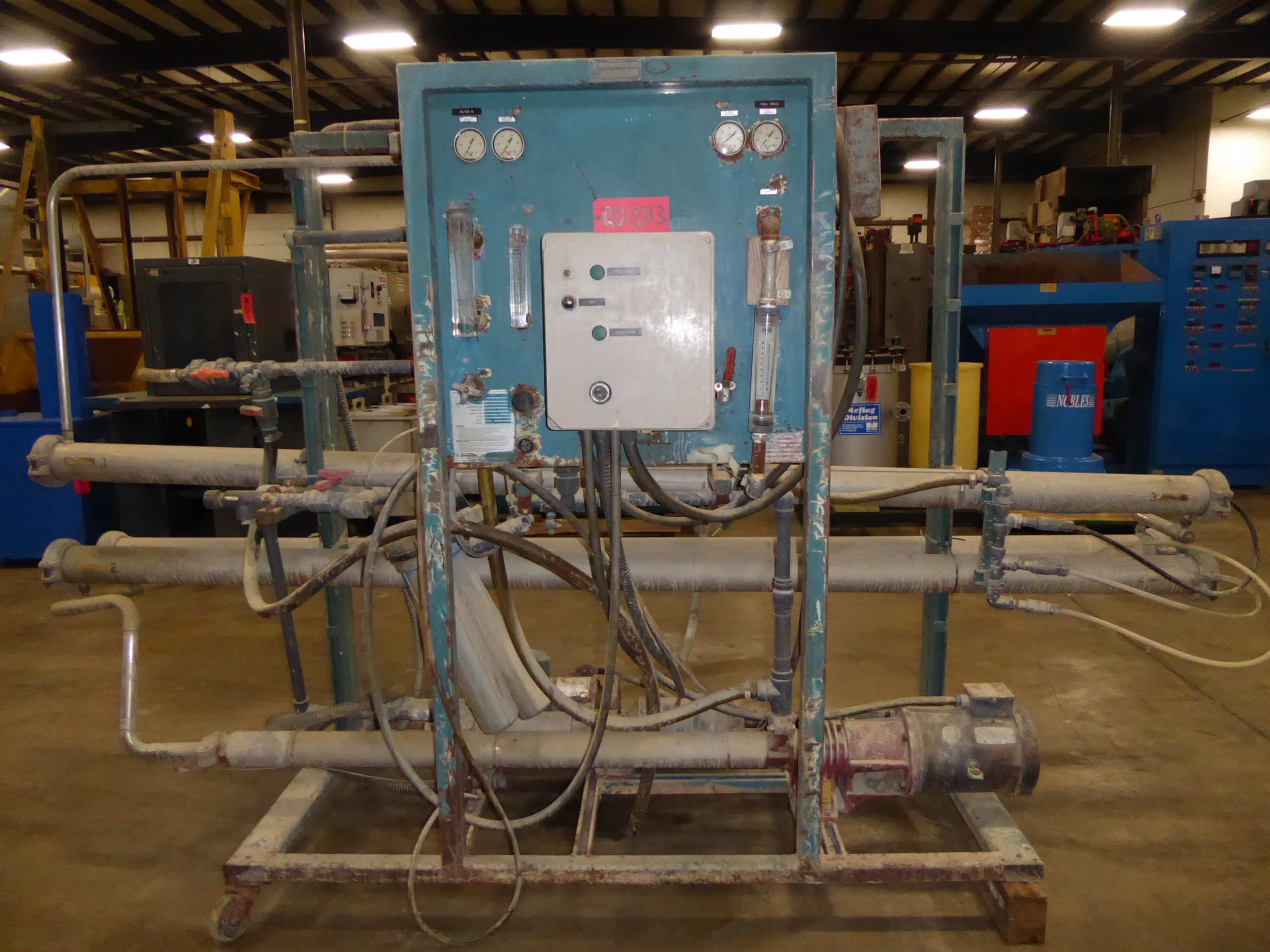 Used Reverse Osmosis – Osmonic Inc. 9.8 GPM Reverse Osmosis System ...