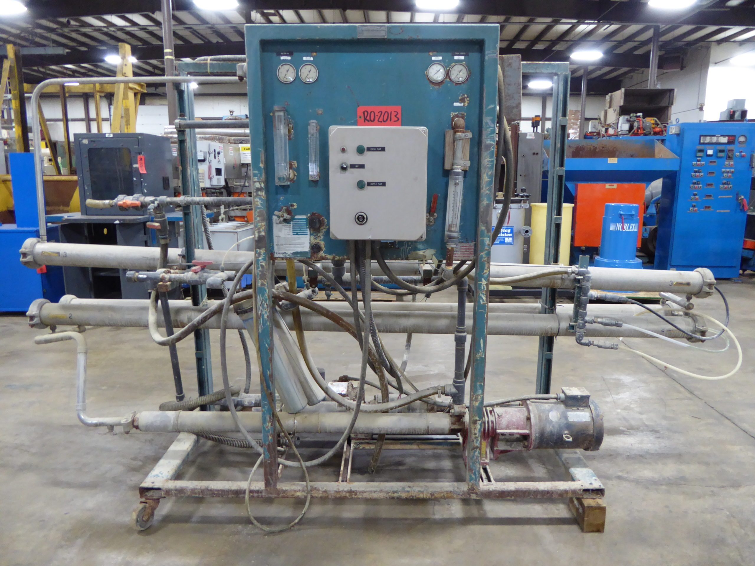 Used Reverse Osmosis – Osmonic Inc. 9.8 GPM Reverse Osmosis System ...