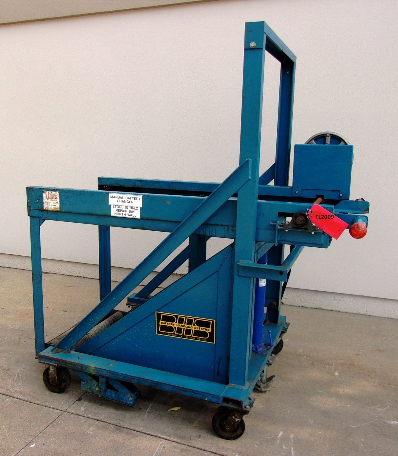 Battery Handling Systems Model BTC-24MPP Battery Transporter FL2009 ...