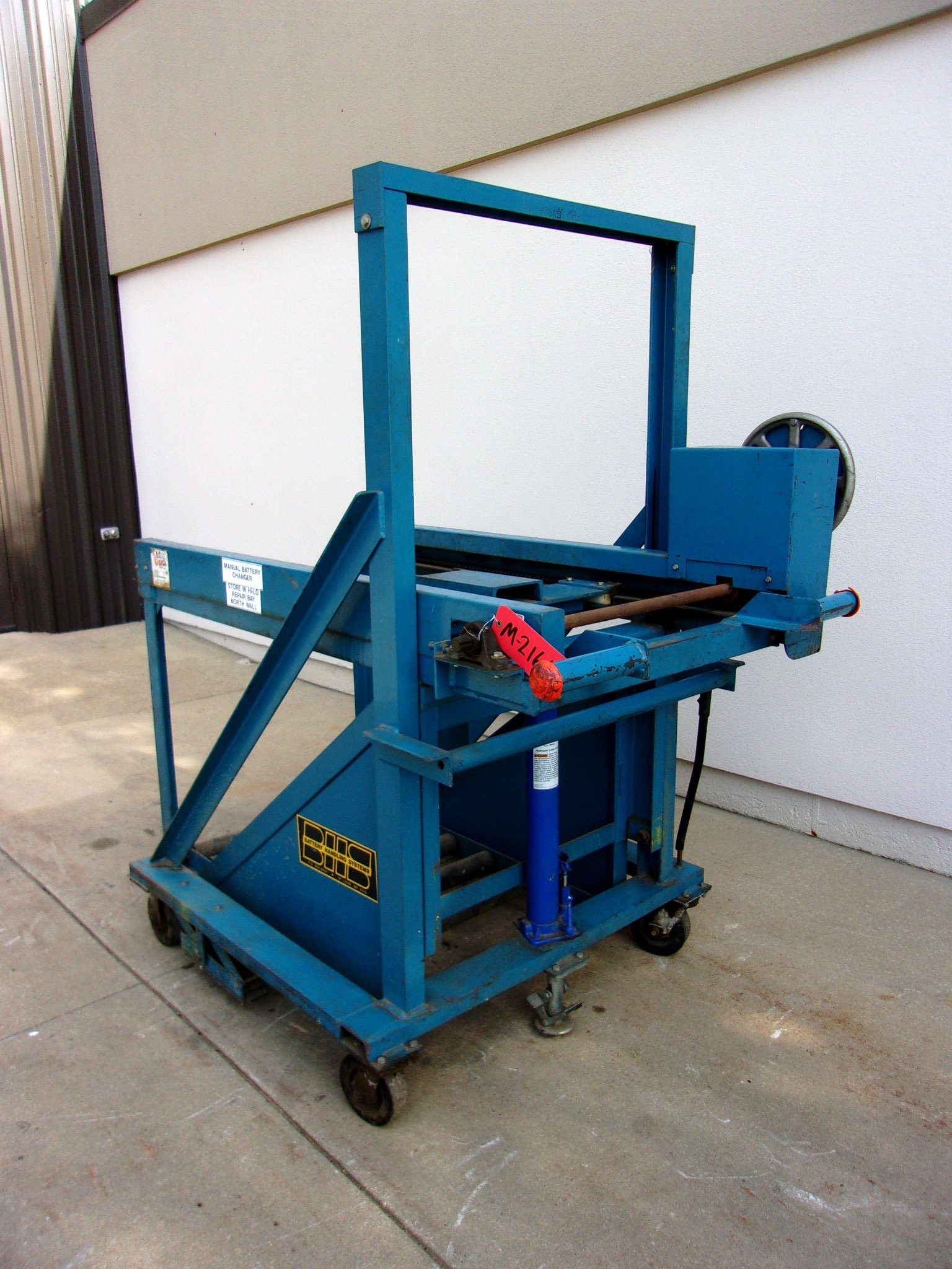 Battery Handling Systems Model BTC-24MPP Battery Transporter FL2009 ...