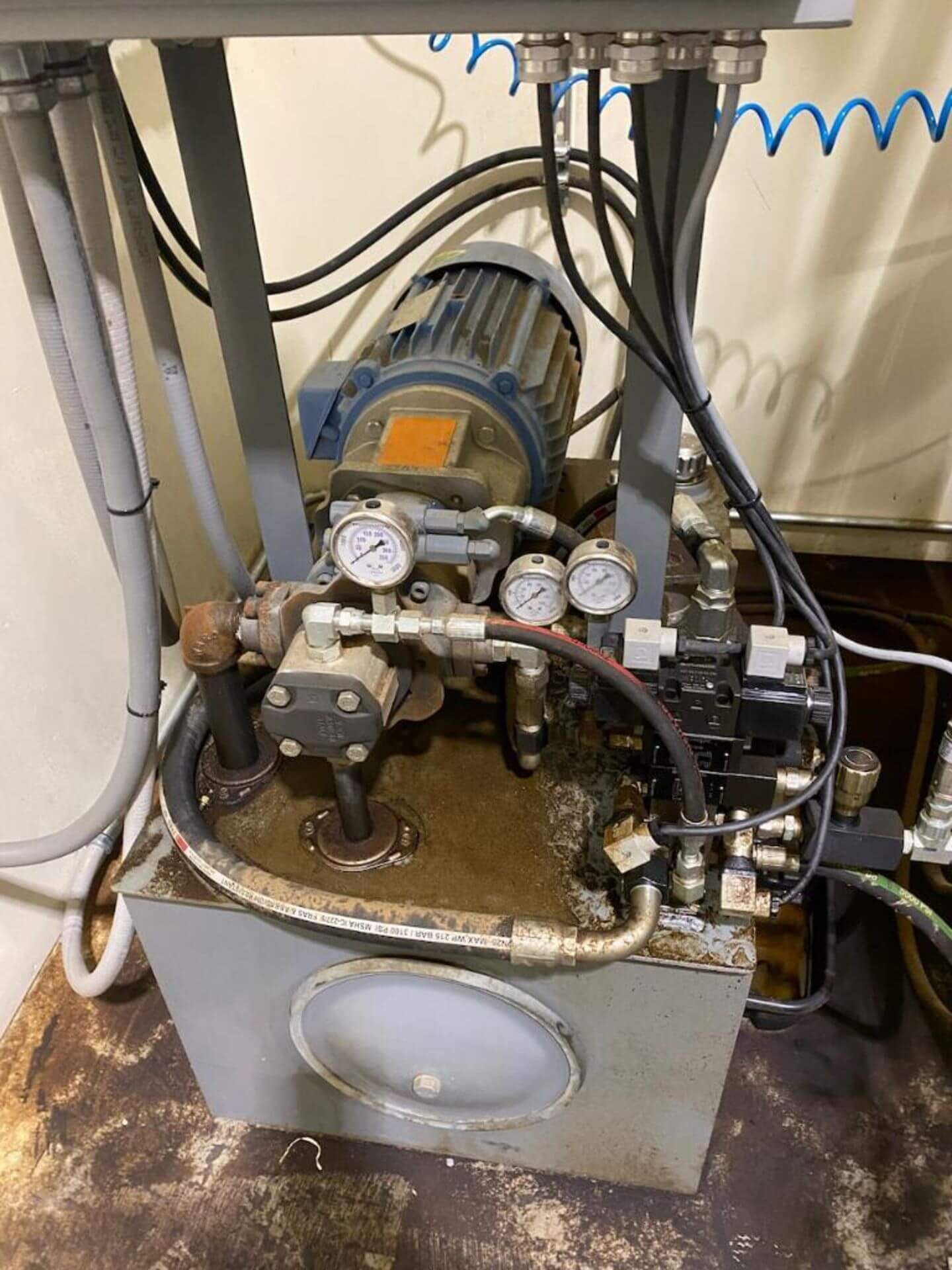 AE 85 Cu' Air/Hydraulic Filter Press FP2515 | Ronatec