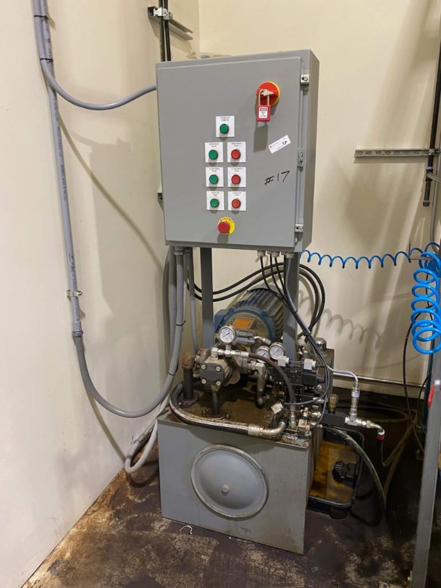 AE 85 Cu' Air/Hydraulic Filter Press FP2515 | Ronatec