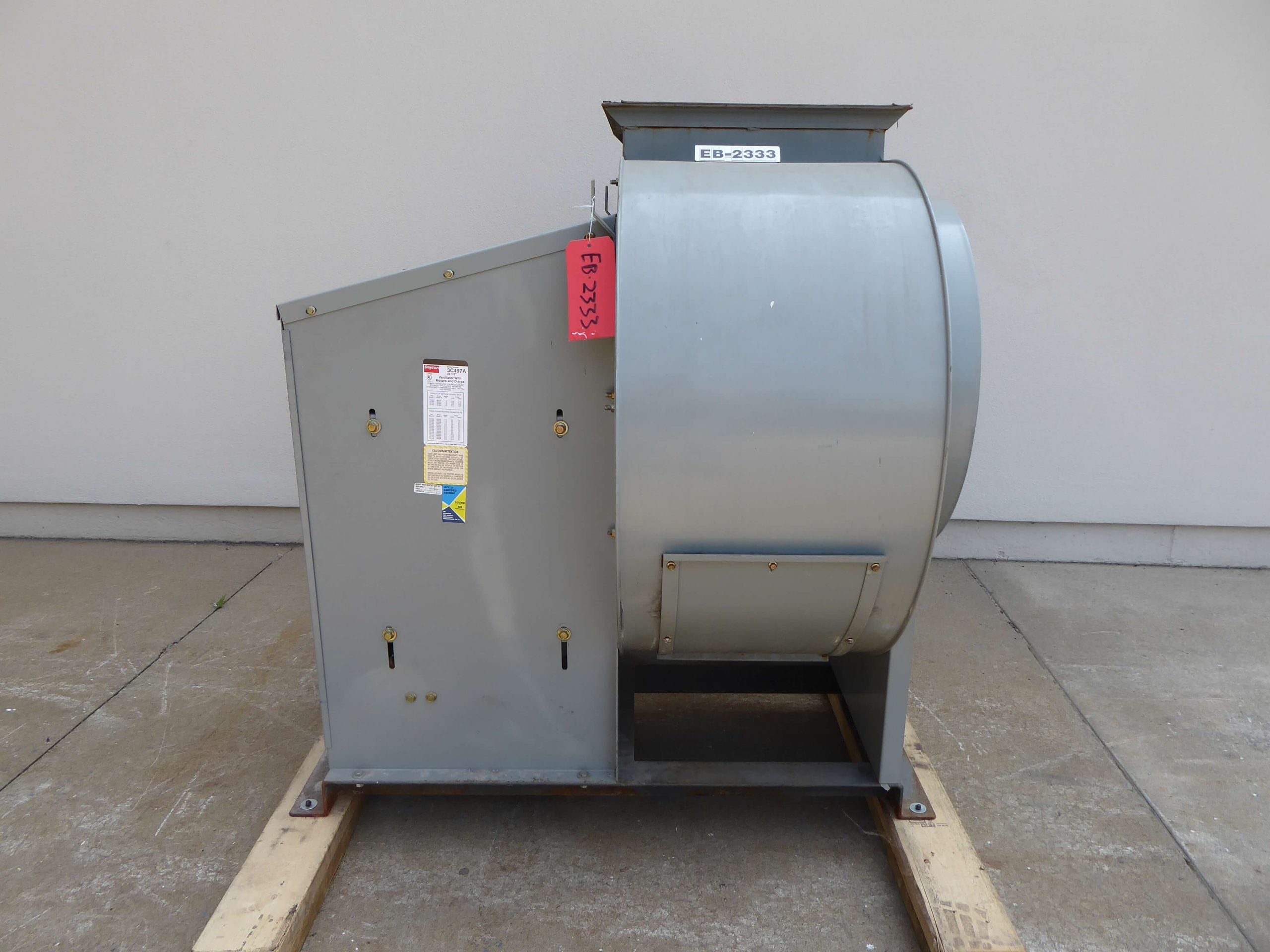 Dayton 5 HP Exhaust Blower EB2333 | Ronatec